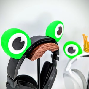Frog Eyes for Headphones Frog Ears Headband Cosplay Accessory Twitch ...