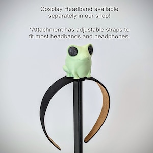 Frog Headset Attachment - Froggy Headphone Ears - Kawaii Gaming ...