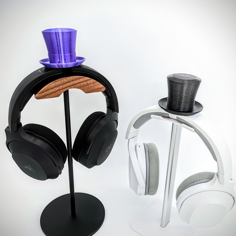 Top Hat Headphone Attachment Headset Ears PC Gaming - Etsy
