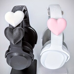 Heart Charm for Headphones Cute Heart for Headsets Headphone Attachment ...