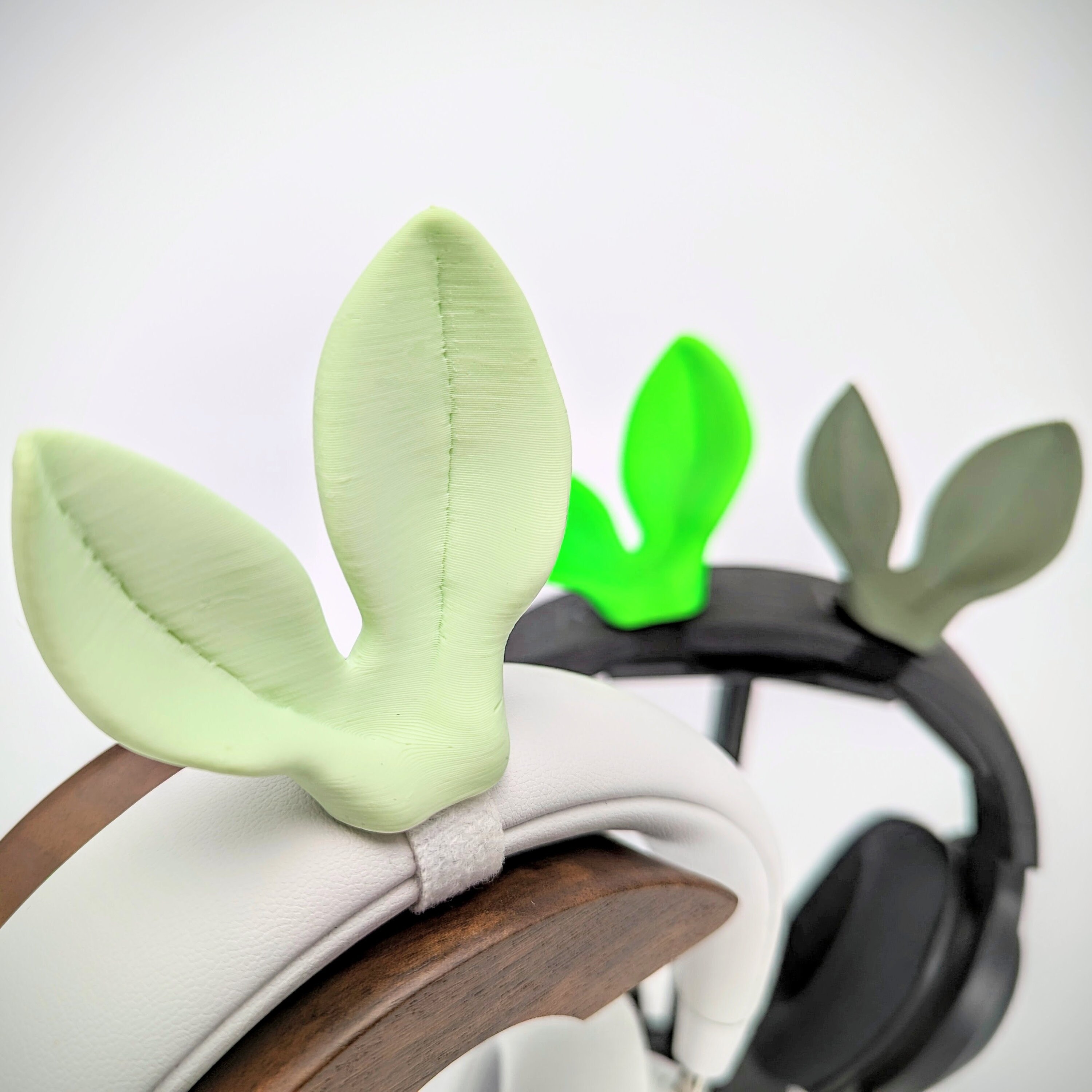 Sprout Leaf Headphone Attachment - Plant Seedling Gaming Accessory ...