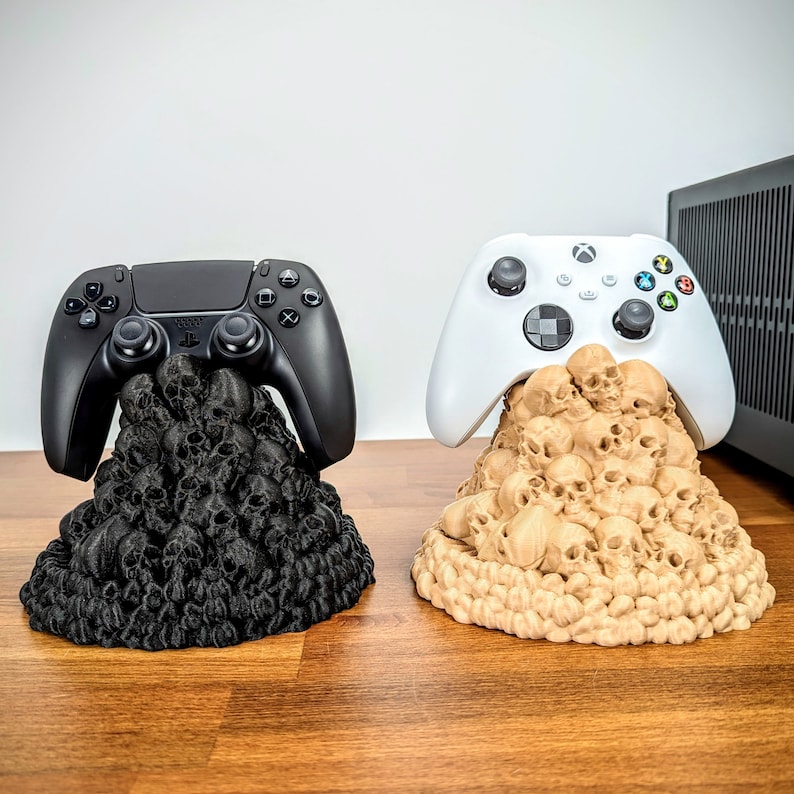 Skull Controller Stand - Controller Holder - Gifts for Gamers - for PS5 ...