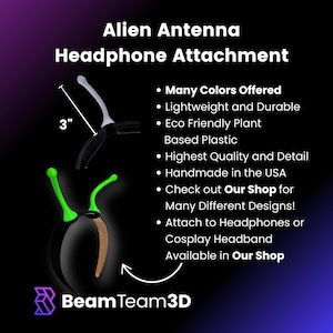 Alien Antenna Headphones Headband - Antennas for Headbands Accessories ...