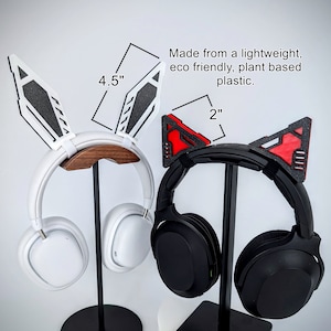 Mecha Cat Headphone Ears - Futuristic Bunny Headset Attachments ...