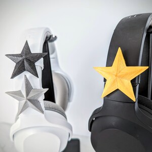 Star Headphone Charm Headset Gaming Accessories Cosplay Sheriff - Etsy