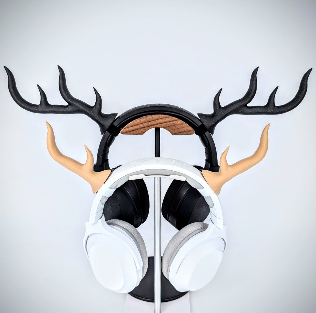 Antler Headphone Attachment - Deer Horns for Headphones - Headset ...