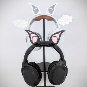 Bat Ears for Headphones - Bat Ear Attachments - Cosplay Headband Ears ...