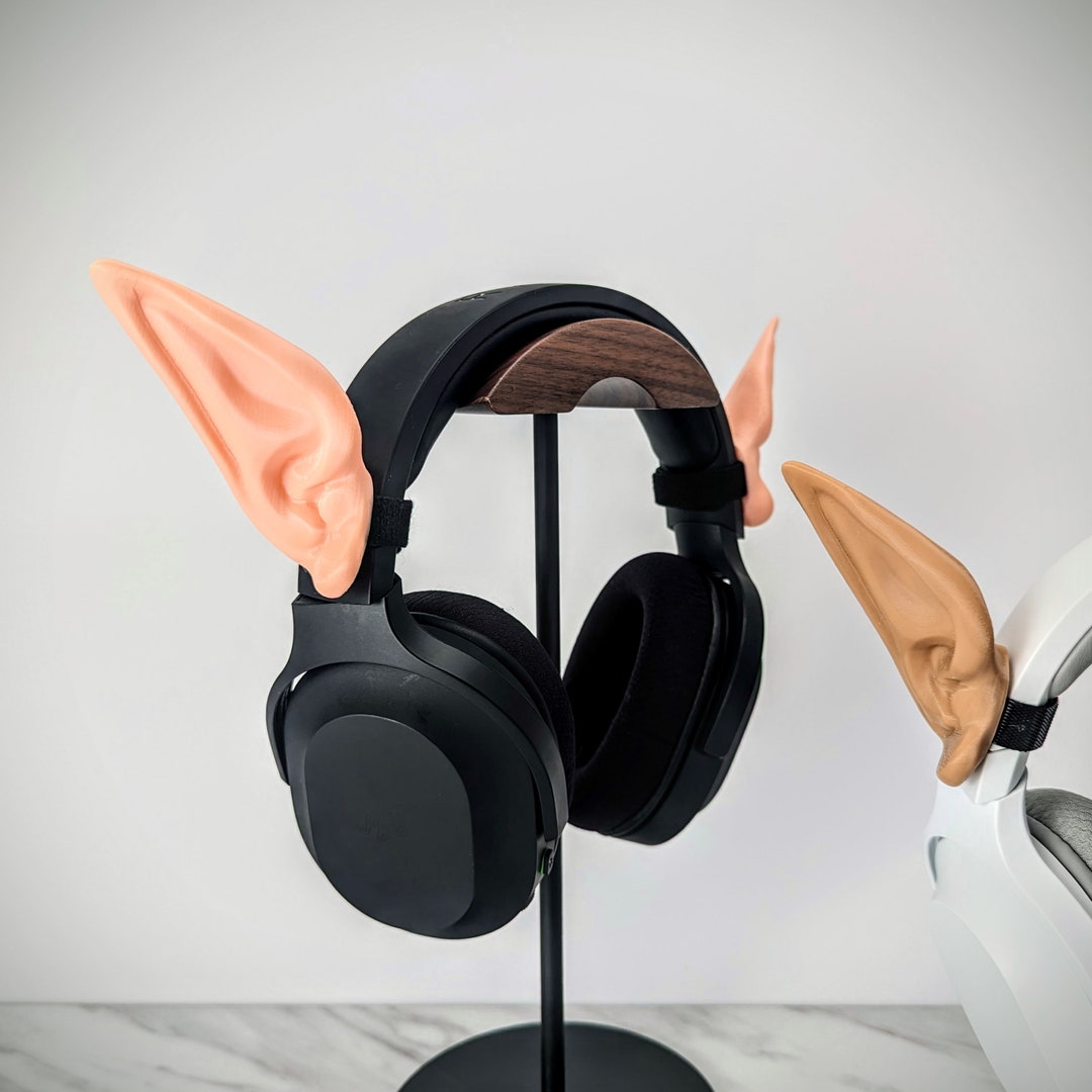 Elf Ears for Headphones - Fairy Ears Headset Attachments - Anime Twitch ...