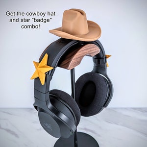 Star Headphone Charm - Headset Gaming Accessories - Cosplay Sheriff - Etsy