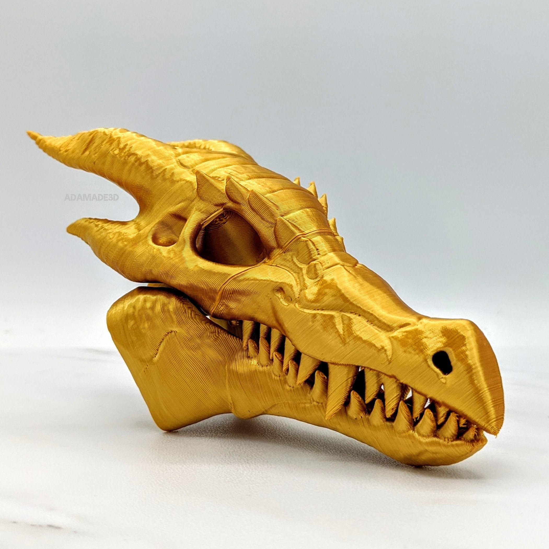 Dragon Skull Sculpture Gifts for Him or Her Lightweight Home | Etsy