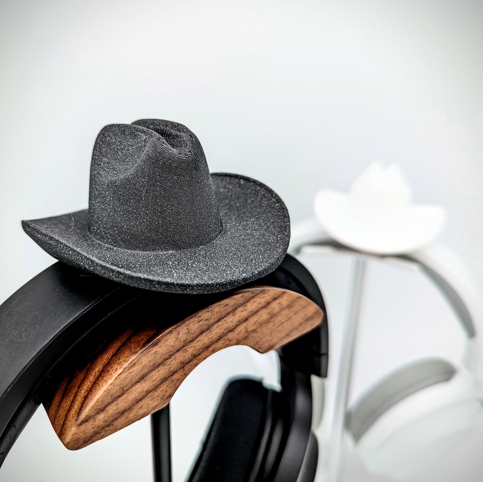 Cowboy Hat Headphone Attachment Headset Ears PC Gaming - Etsy