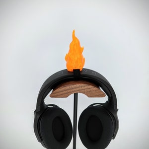 Flame Headphone Attachment Headset Ears Headphone Horns - Etsy