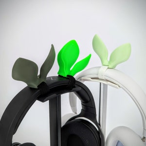 Sprout Leaf Headphone Attachment Plant Seedling Gaming Accessory ...