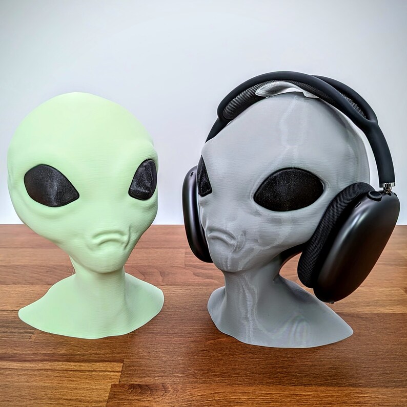 Alien Headphone Stand Fantasy Headset Holder Gaming - Etsy