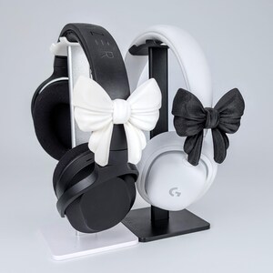 Bow Headphone Accessory, Cute Coquette Bows for Headsets, Headset ...