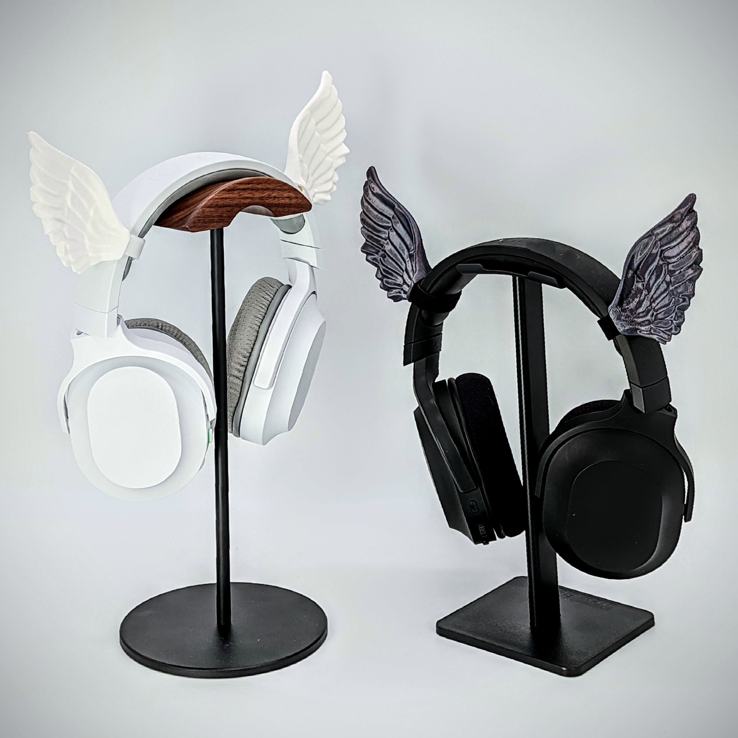 Angel Wings Headphone Attachment Headset Ears and Horns | Etsy