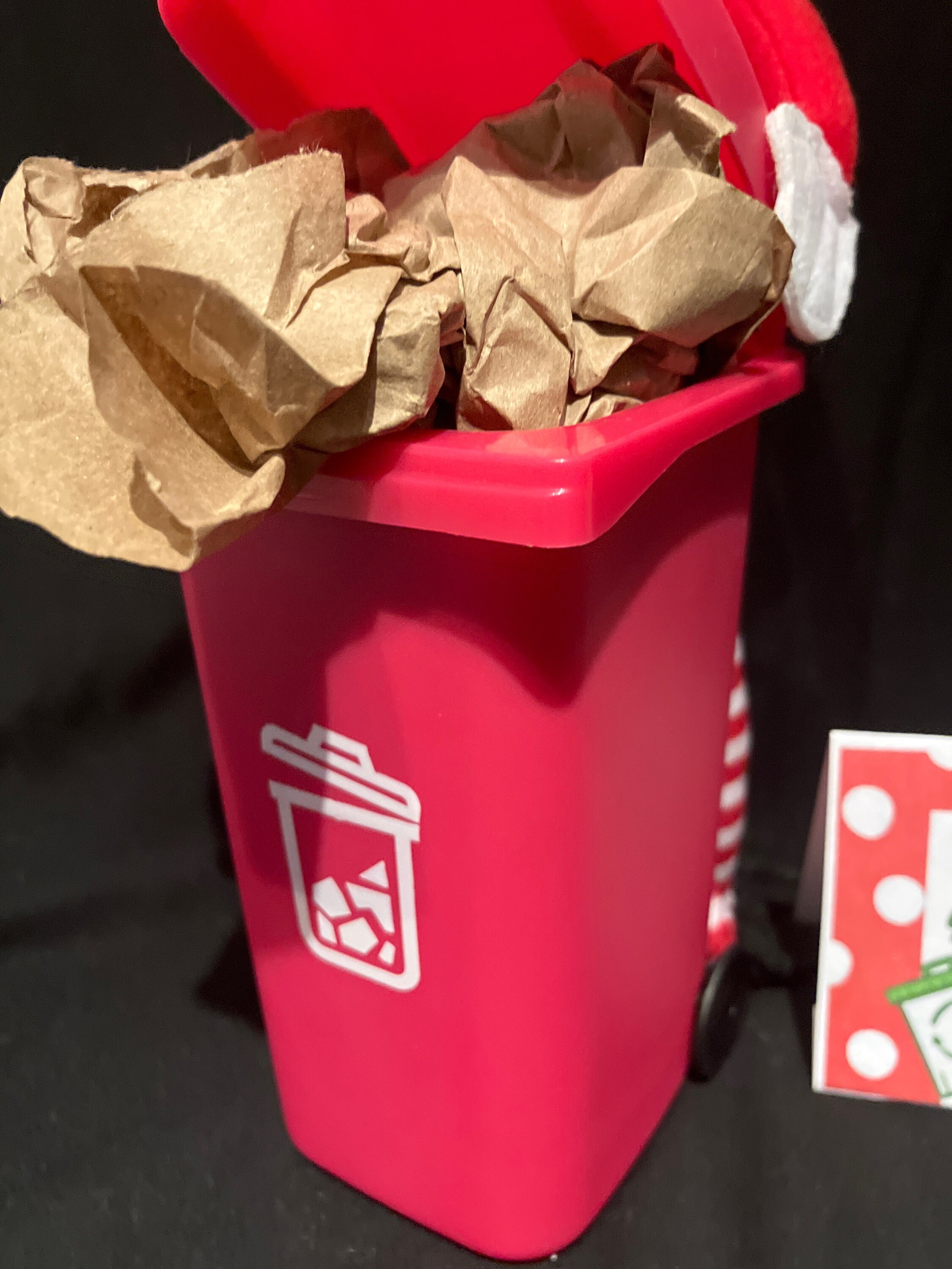 Elf Prop Scene Trash Recycling Bin - Etsy