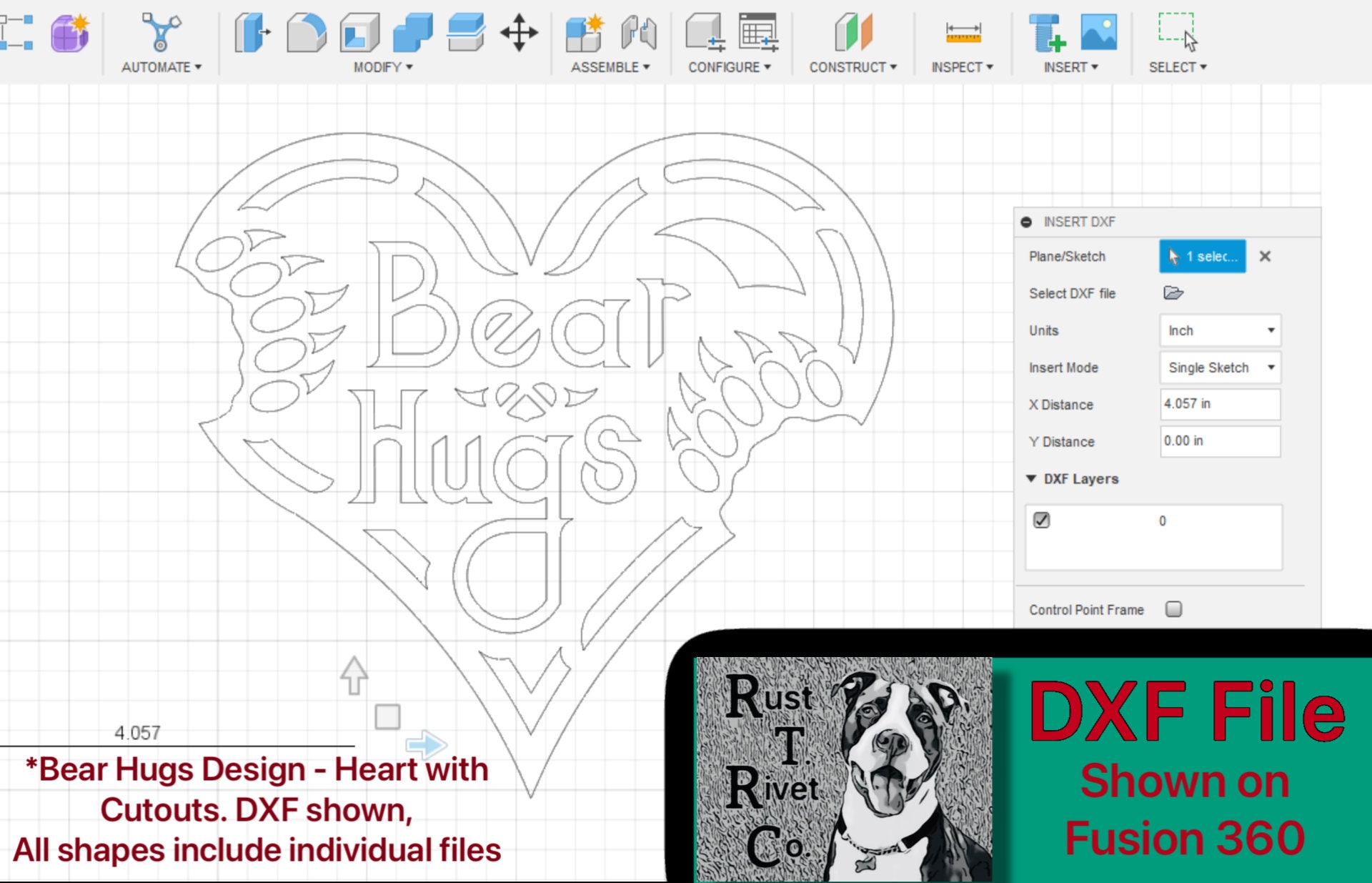 Bear Hugs Design Set SVG DXF PNG digital Files - Etsy