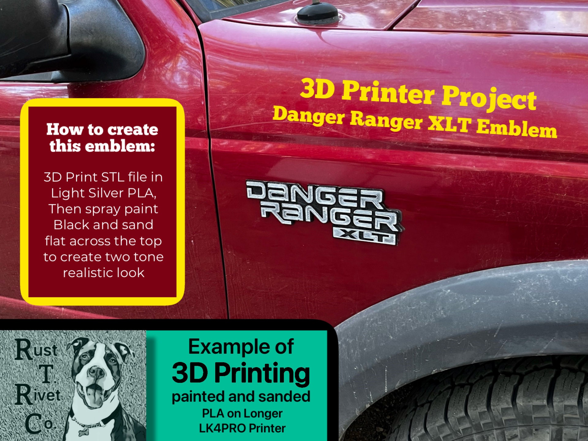 Danger Ranger XLT 2D/3D digital Files - Etsy