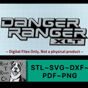 Danger Ranger XLT (2D/3D) (digital Files) - Etsy