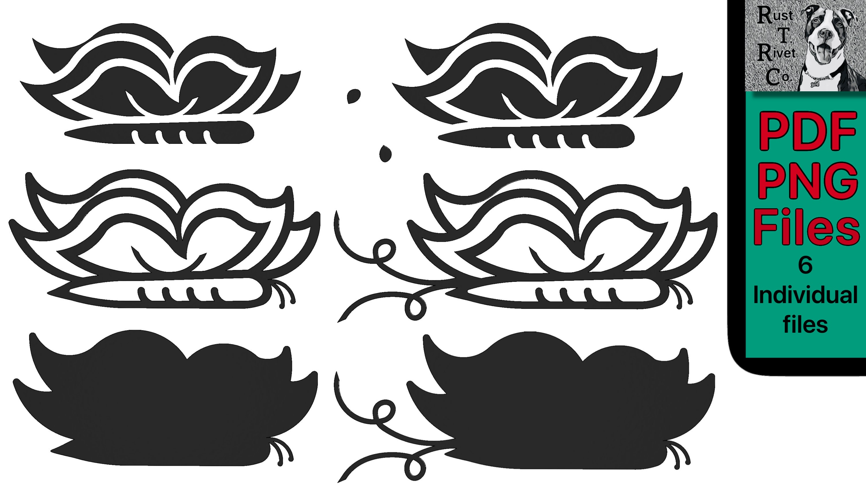 Round Wing Butterfly Design Set - SVG DXF PNG (digital Files) - Etsy