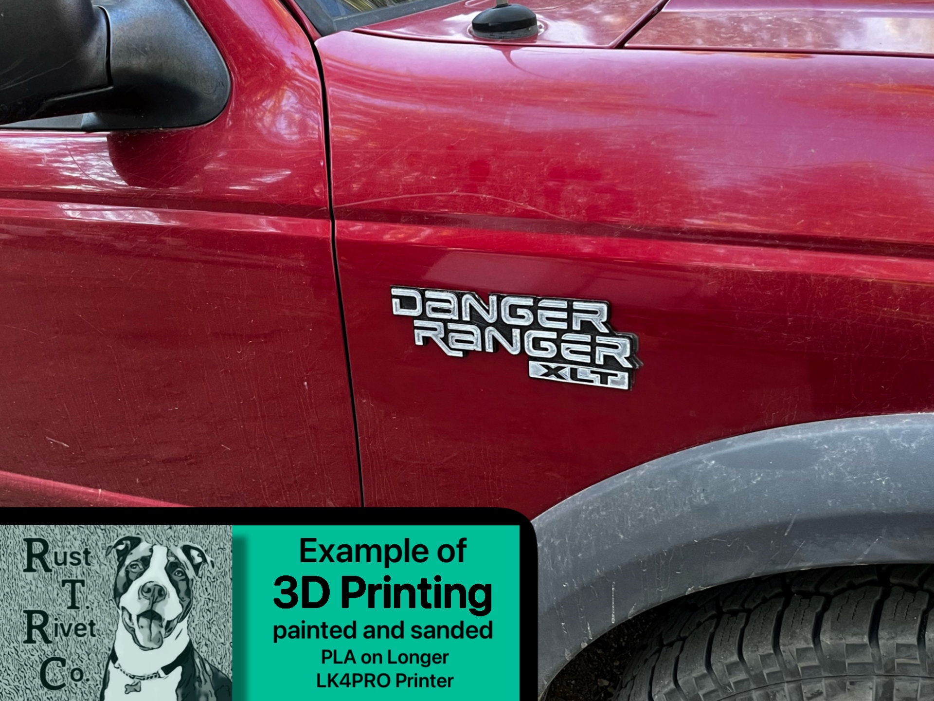 Danger Ranger XLT Emblem 2D/3D - Etsy