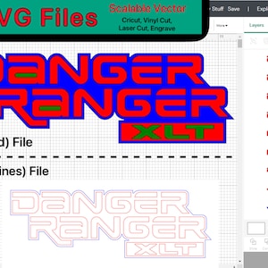 Danger Ranger XLT (2D/3D) (digital Files) - Etsy