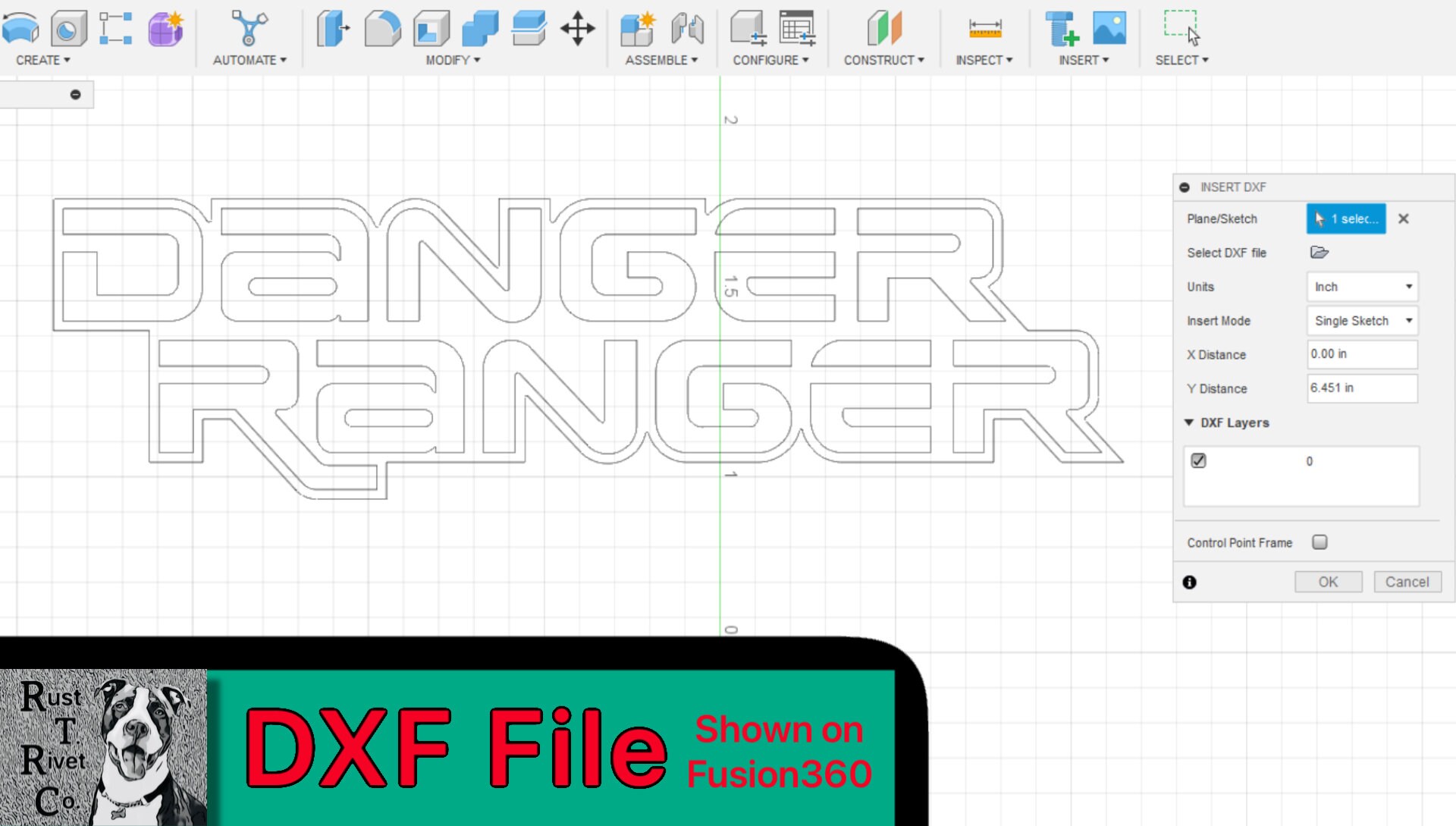 Danger Ranger (2D/3D) (digital Files) - Etsy