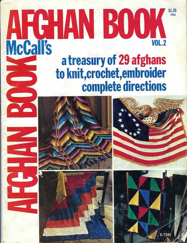 Afghan Book - Etsy