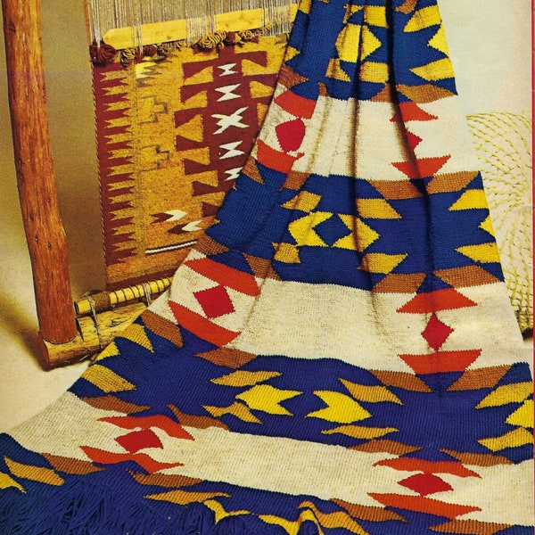Navajo Afghan - Etsy