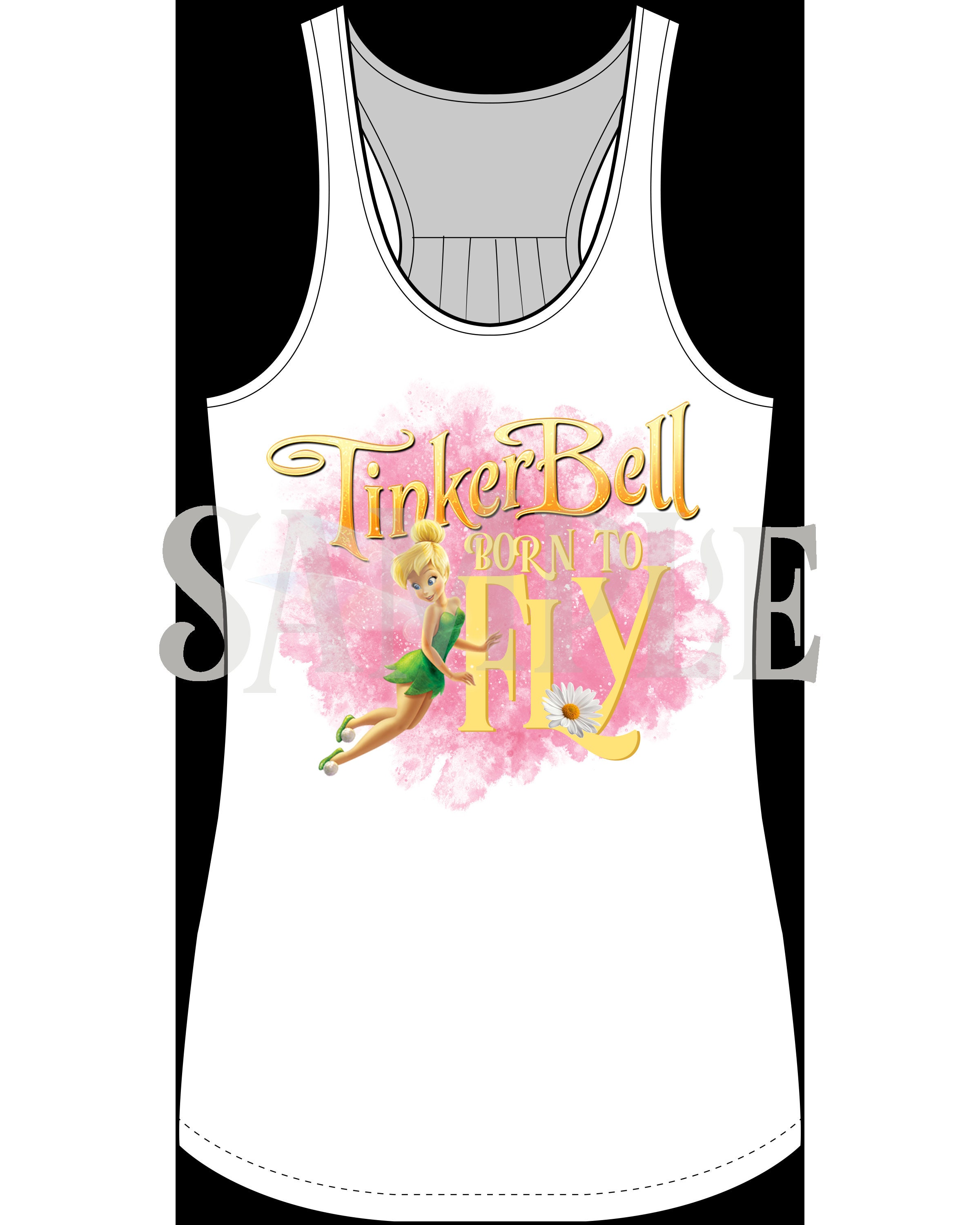 Tinkerbell, Tink, Png, Digital Download, Born to Fly - Etsy