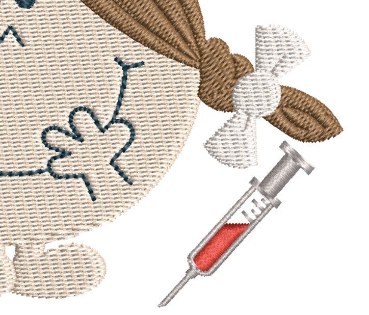 Little Miss NURSE Meme Embroidery Machine Files 3 Sizes - Etsy UK