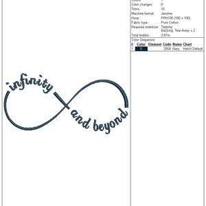 Embroidery Files Lines Infinity and Beyond Minimal Machine Embroidery ...