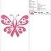 Embroidery Design Breast Cancer Fighter Ribbon Butterfly Embroidery ...