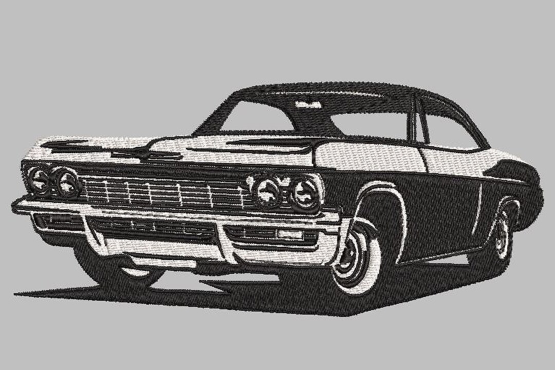 Impala Classic Embroidery Design - Etsy