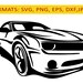 Chevrolet Camaro Cutting SVG Files, Png, Dxf, EPS, JPG Sublimation High ...
