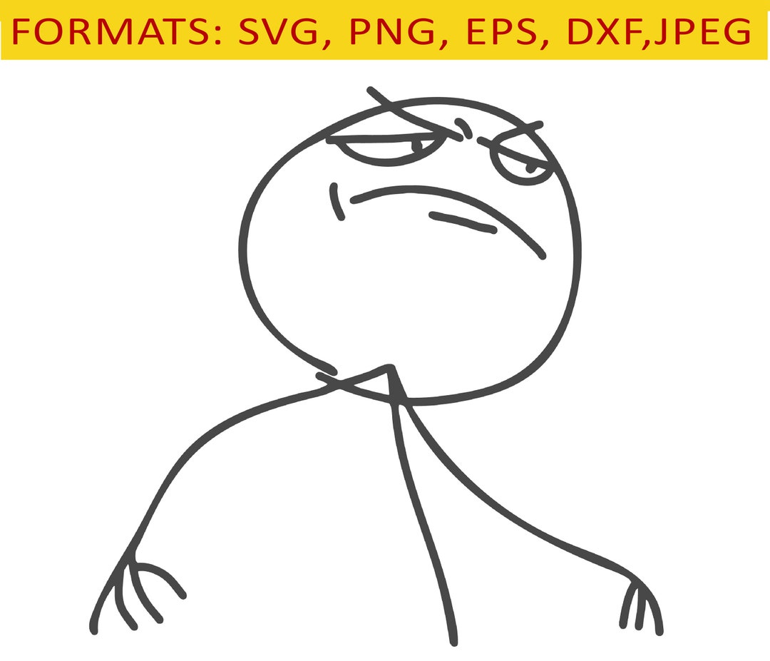 Like a Boss Meme Cutting SVG Files, Clipart Instant Download ...
