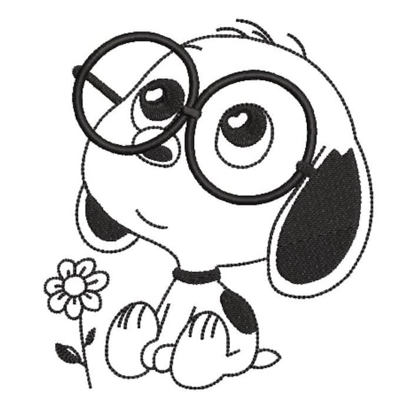 Snoopy Outline - Etsy
