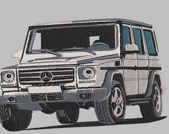 Mercedes Embroidery - Etsy