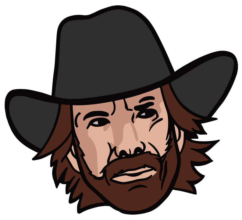 Chuck Norris SVG: T-shirt Cutting File, Clipart (digital Download) - Etsy