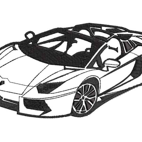 Lamborghini Cross Stitch - Etsy Canada