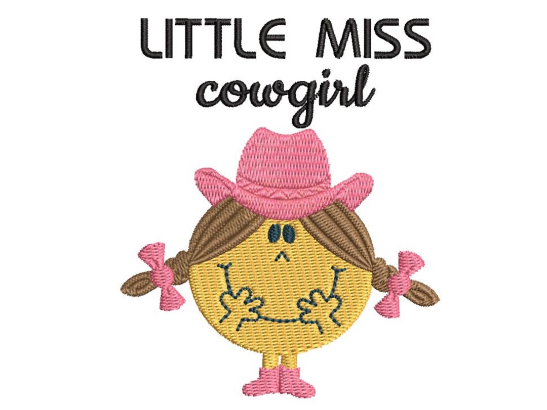Embroidery Machine Files Little Miss Meme - Etsy