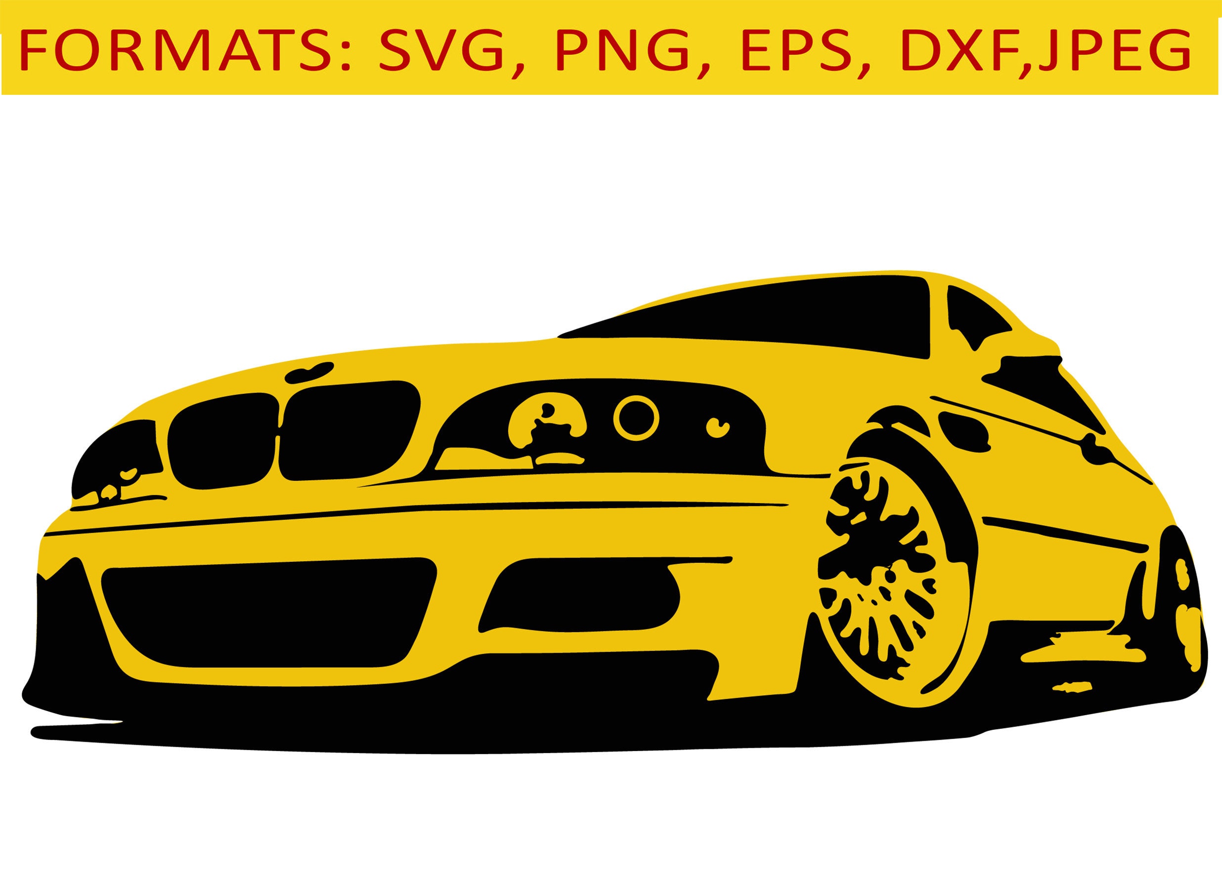 BMW E46 M3 Cutting SVG Files Clipart Instant Download - Etsy Australia