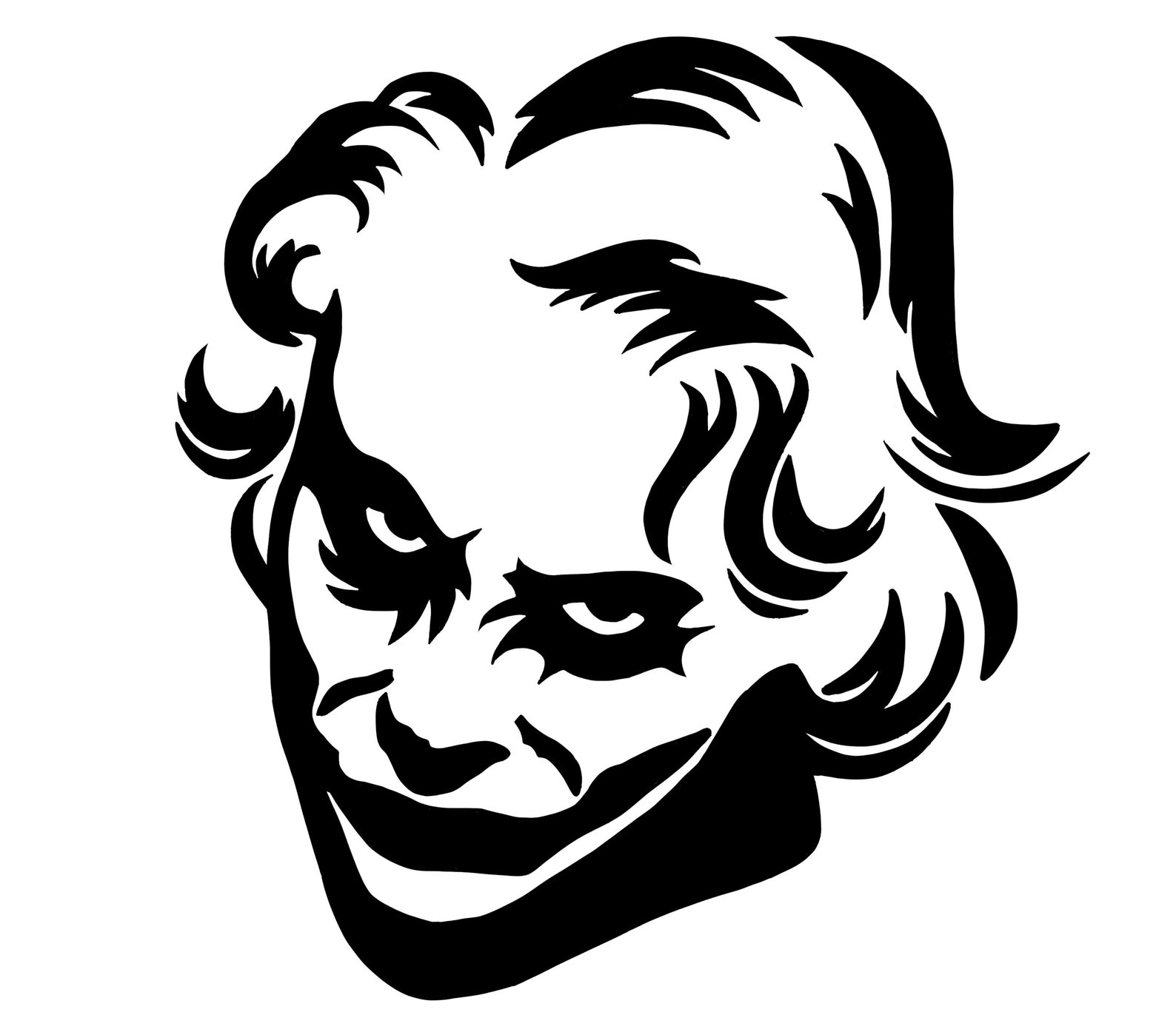 Joker Cutting Machine Files Instant Download Clipart - Etsy