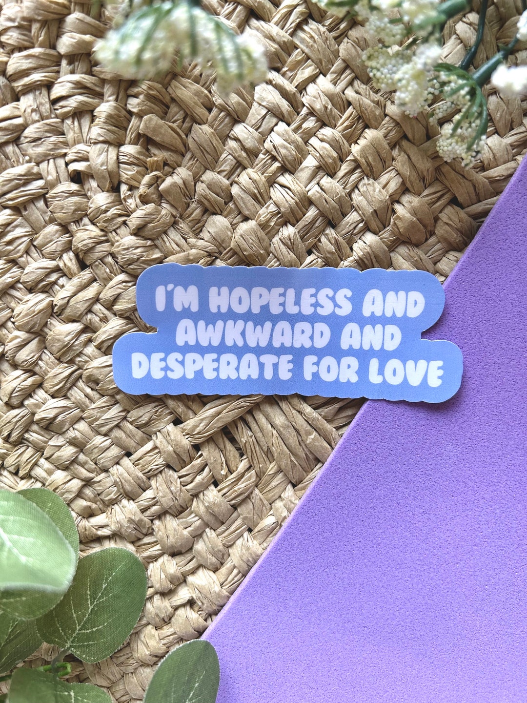 I'm Hopeless Sticker-chandler Bing Quote-friends TV Show-laptop Decal ...