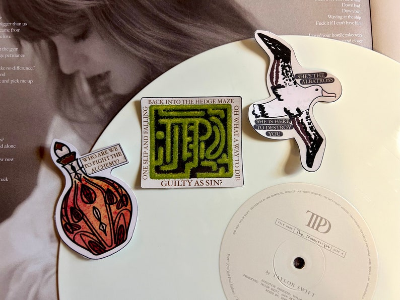 The Alchemy Sticker-ttpd-the Tortured Poets Department-taylor Swift ...