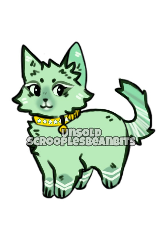 Digital Cat Furry Feral Feline Adoptables Drawing & Illustration etna ...