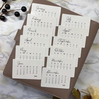 Printable Kids Calendar – Customize Dates, Months & Occasions - Etsy