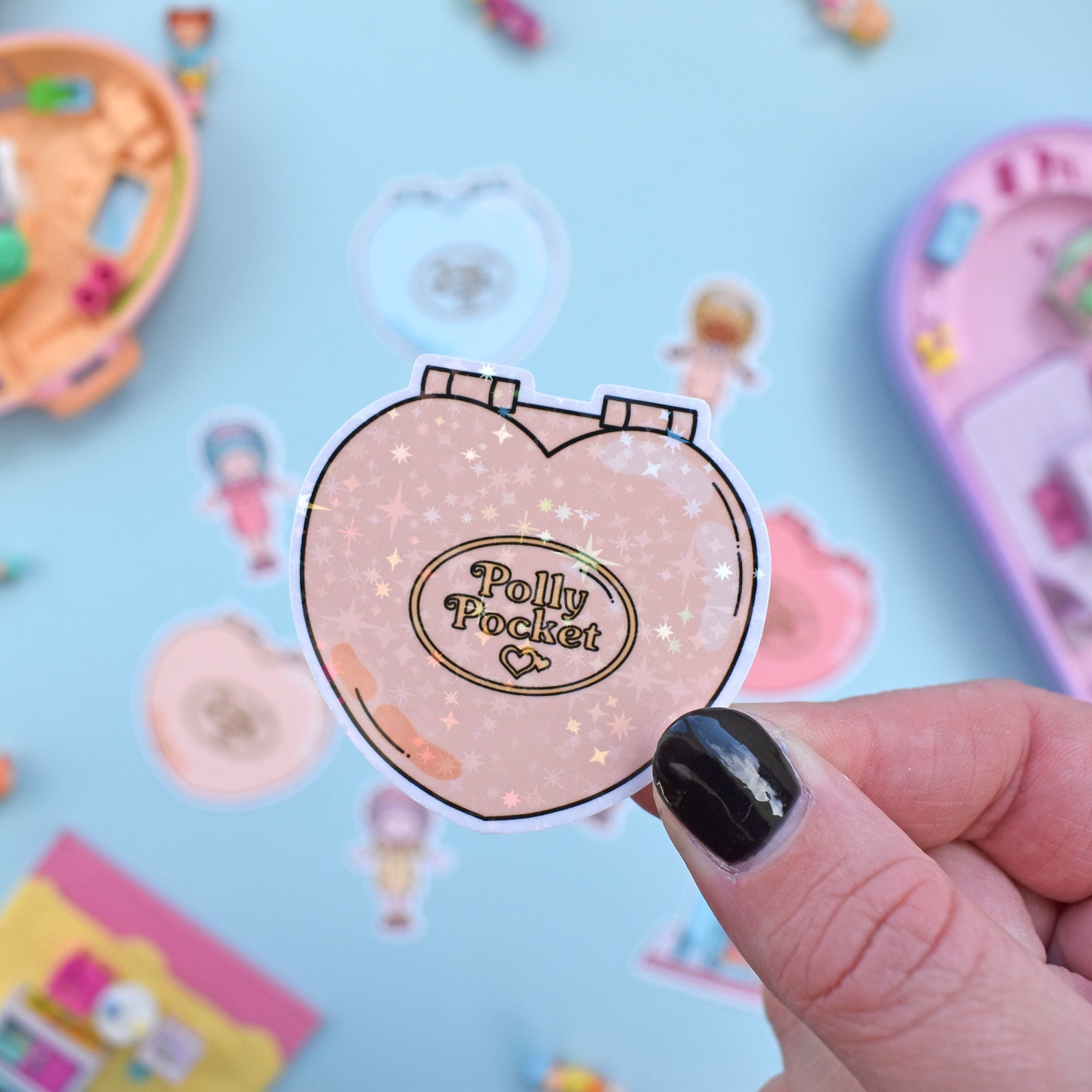 Polly Set Sticker Pack Summer SP009 - Etsy