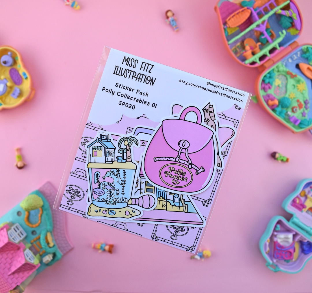 Polly Collectables Sticker Pack SP020 - Etsy